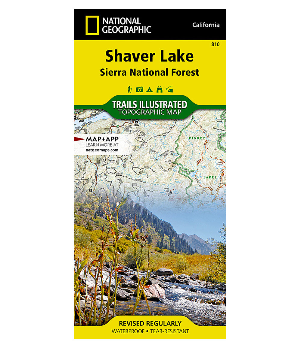 Shaver Lake Map