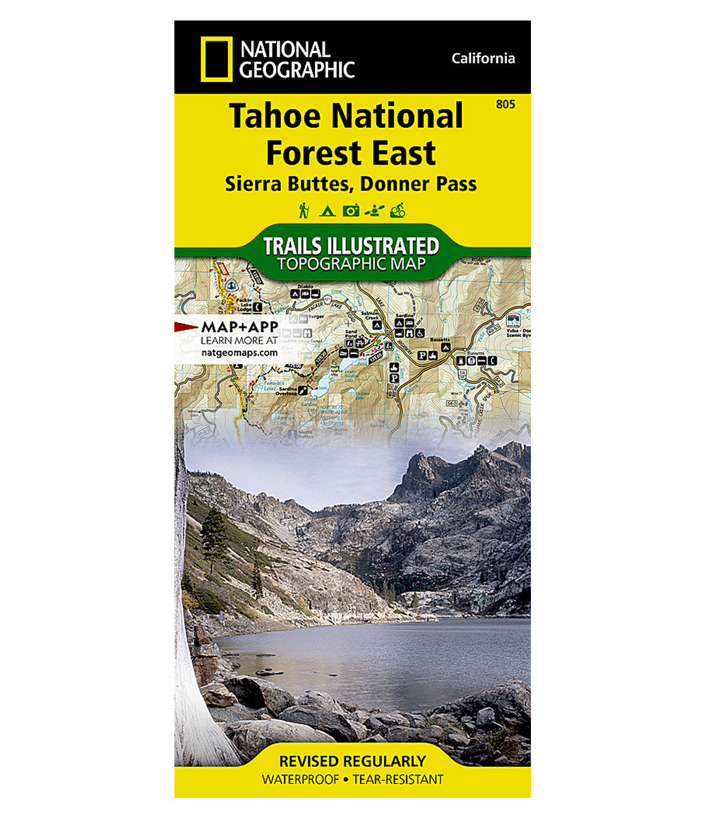 Tahoe National Forest-Sierra Buttes/Donner Map