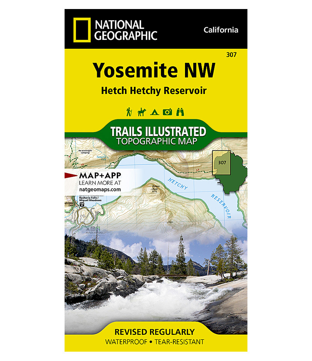Yosemite NW-Hetch Hetchy Map